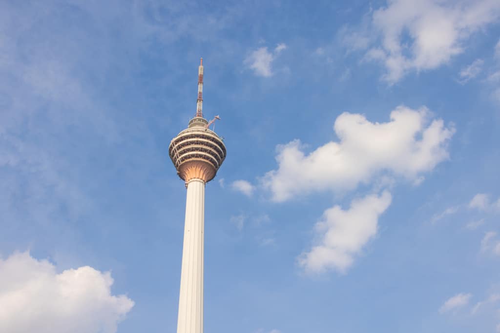 Menara Kuala Lumpur Logo Petronas Twin Towers Und Den Kuala Lumpur