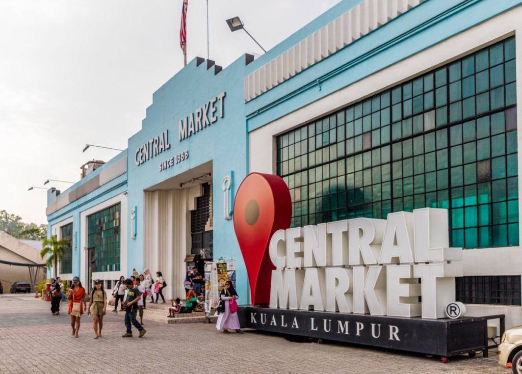 Central Market in Kuala Lumpur
